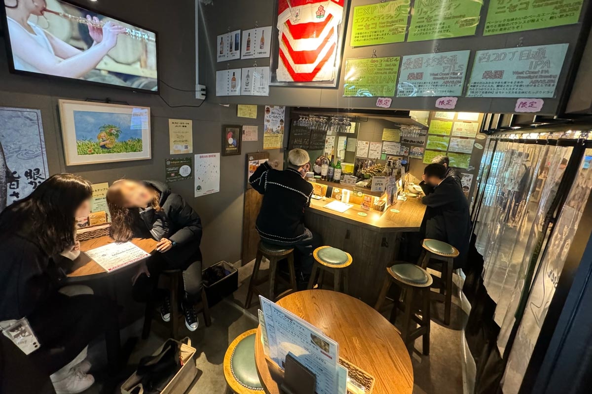 「BRIAN BREW 狸COMICHI店」北海道クラフトビールに道産食材のおつまみがウマい！サク飲みにオススメ。 - 毎日ビール.jp